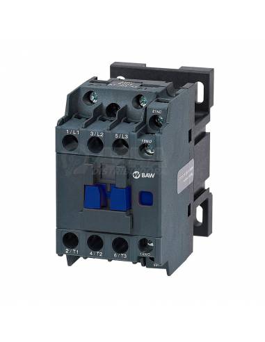 CONTACTOR 3P BAW 9A 1NA+1NC 220VCA