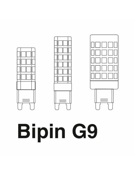 BIPIN G9 MACROLED 4.5W 220V FRIO